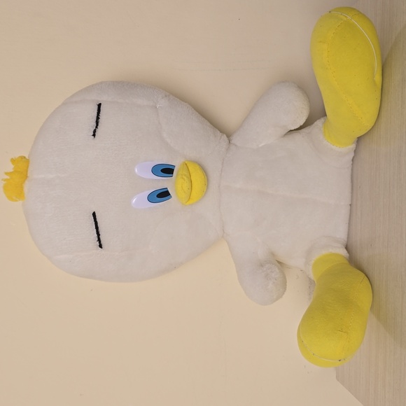 Toys | Looney Tunes White Yellow Tweety Bird Plush Toy Stuffed Animal ...